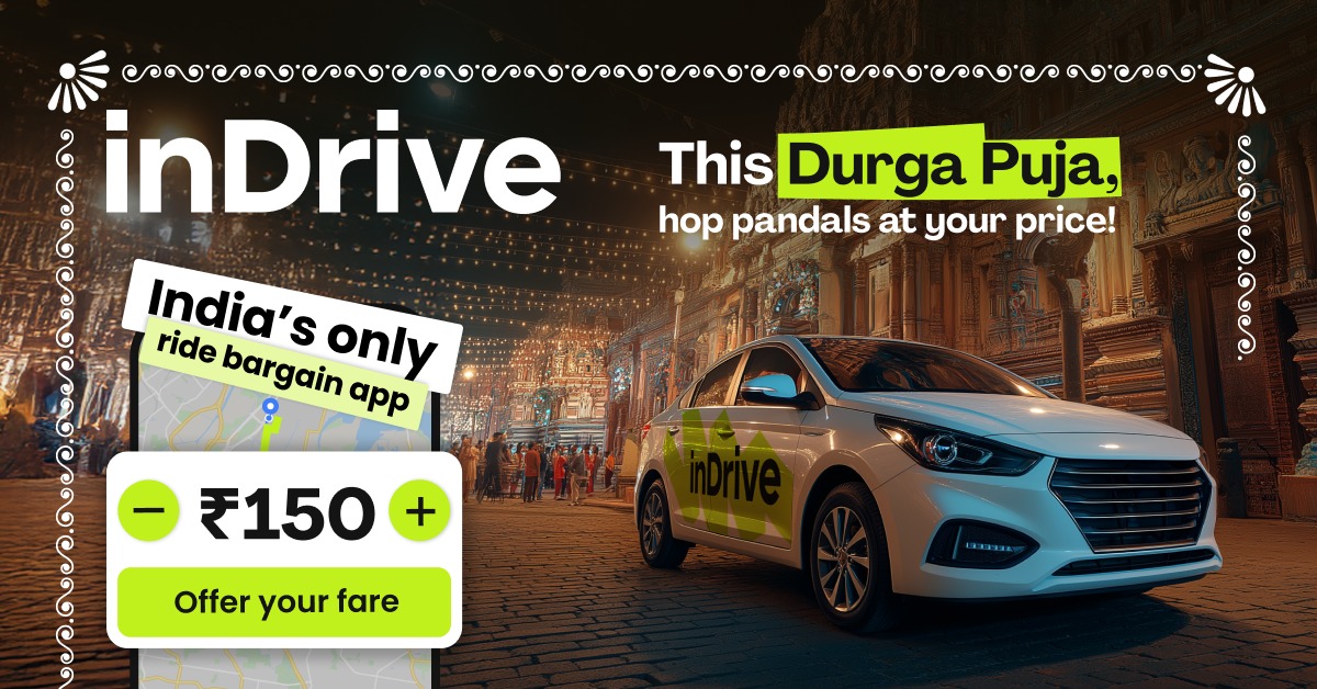 Celebrate Durga Puja in Kolkata with inDrive: Fair Rides, Fair Choice ...