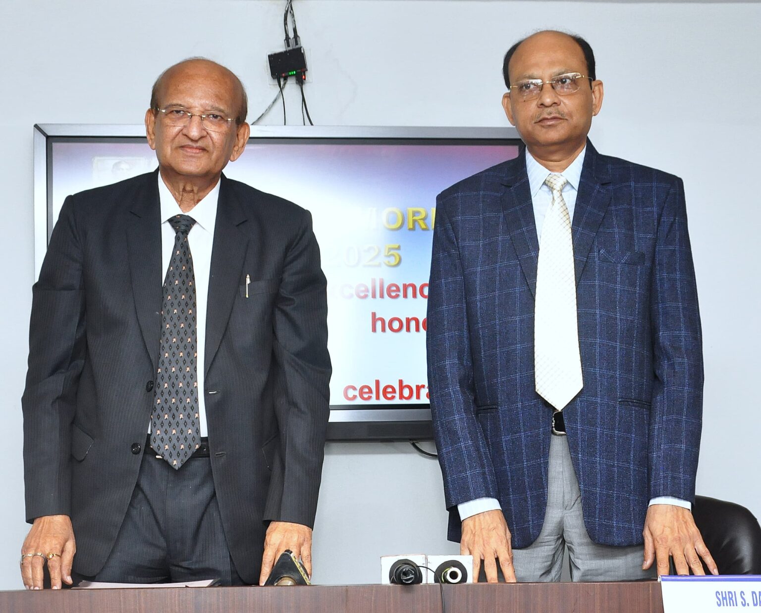 Prof. Yashwant Gupta Honored with the Prestigious MP Birla Memorial ...