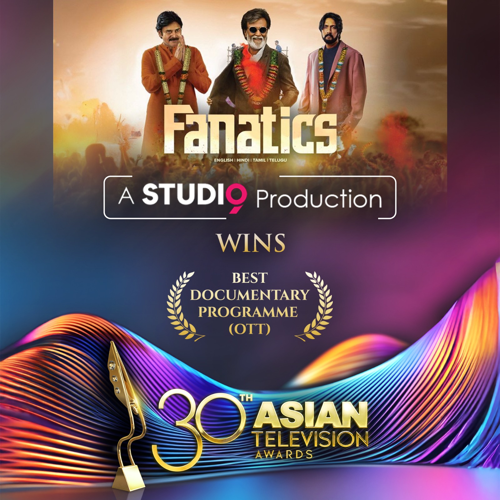 Studio9 Delivers India its First-Ever Documentary Win at the 30th Asian ...